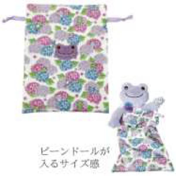 ナカ211279-25 【送料無料】【かえるのピクルス】【pickles the frog】巾着【日比谷花壇フラワー】【ぴくるす】【カエル】【カエルのピクルス】【ポーチ】【ケース】【小物入れ】【袋】【きんちゃく】【収納】【お出かけ】【アウト...