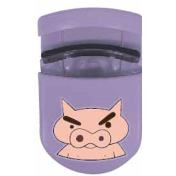 アイK-4180C 【送料無料】【クレヨンしんちゃん】マスコット付きアイラッシュカラー【パープル】【紫】【しんのすけ】【アニメ】【映画】【漫画】【ビューラー】【カーラー】【カール】【まつ毛】【メイク】【化粧】【コスメ】【雑貨】【グッズ】【か...