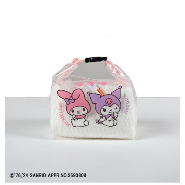 マル3765005900 【送料無料】【サンリオキャラクターズ】くるくるバッグ【マイメロディ×クロミ】【かばん】【鞄】【ビーチ】【スイミング】【海】【お風呂】【温泉】【プール】【アウトドア】【子供】【キッズ】【雑貨】【グッズ】【かわいい】【...