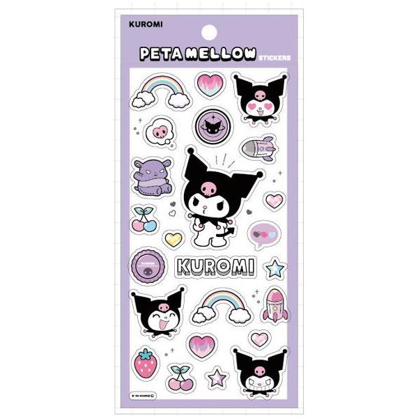 【発売日：2026年01月31日】ティSR-5546945KU 【サンリオキャラクターズ】ペタメロウステッカーズ【ペタペタステッカーズ】【クロミ】【ステッカー】【シール】【文房具】【学校】【勉強】【雑貨】【グッズ】【かわいい】【サンリオキャ...