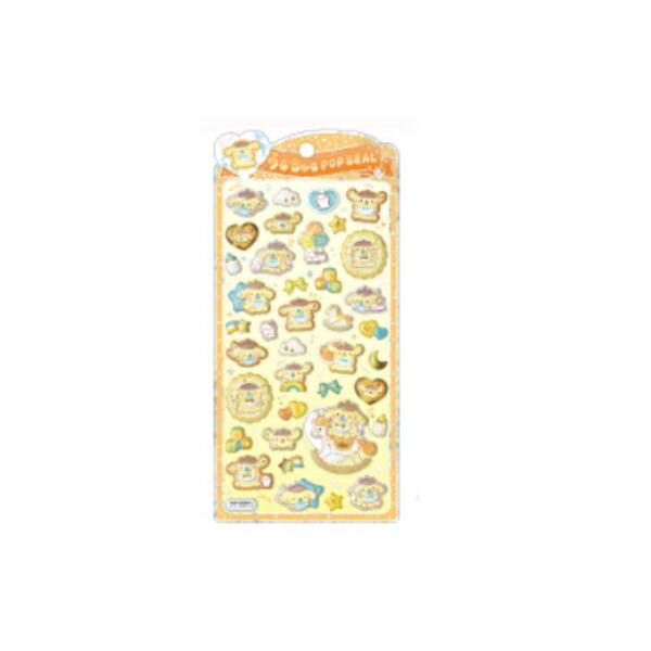 【発売日：2026年04月30日】クラ131787 【送料無料】【サンリオキャラクターズ】うるちゅるポップシール【ベビー】【ポムポムプリン】【シール】【ステッカー】【ミニ】【プチ】【文房具】【雑貨】【グッズ】【かわいい】【送料無料】【サンリ...