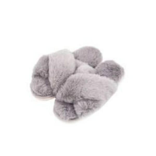 りぶ32230-72 【送料無料】【オリジナル】【ルル】【LULU】ファースリッパ【グレー】【もこもこ】【ふわふわ】【ルームシューズ】【部屋】【履き物】【暖かい】【冬】【雑貨】【グッズ】【かわいい】【送料無料】【オリジナル】【ルル】【LUL...