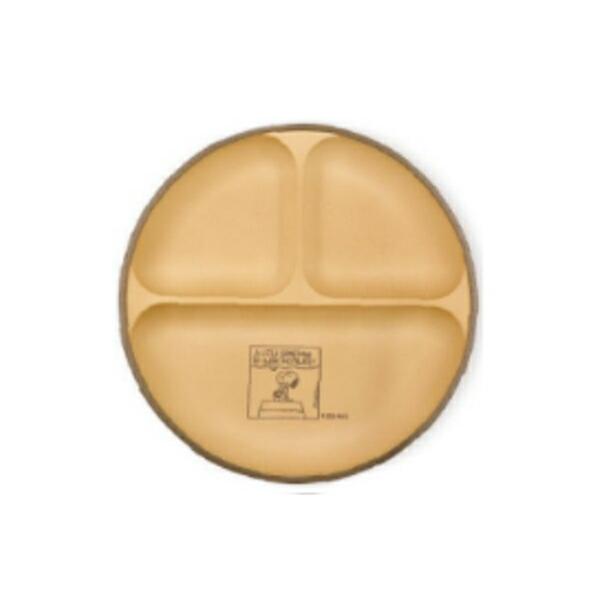 マリSPER-051 【送料無料】【日本製】【スヌーピー】【SNOOPY】ランチプレート【S】【ブラウン】【茶】【コミック】【ピーナッツ】【ウッドストック】【すぬーぴー】【お皿】【プレート】【食器】【食事】【キッチン】【子供】【キッズ】【雑...