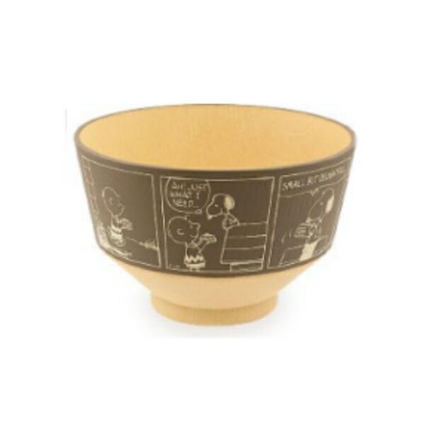 マリSPER-057 【日本製】【スヌーピー】【SNOOPY】汁椀【ブラウン】【茶】【コミック】【ピーナッツ】【ウッドストック】【すぬーぴー】【茶碗】【お皿】【食器】【食事】【キッチン】【雑貨】【グッズ】【かわいい】【日本製】【スヌーピー】...