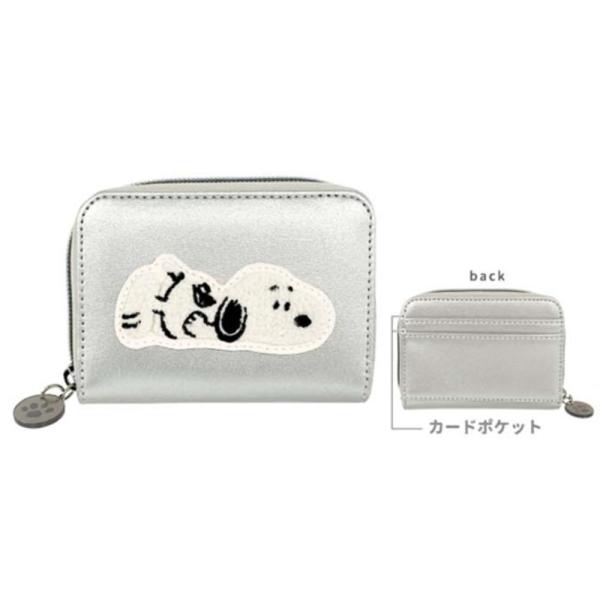 カミ227514 【送料無料】【スヌーピー】【SNOOPY】ミニマル財布【Take it easy】【ピーナッツ】【ウッドストック】【アニメ】【キャラクター】【さいふ】【サイフ】【ウォレット】【折りたたみ】【雑貨】【グッズ】【かわいい】【送...