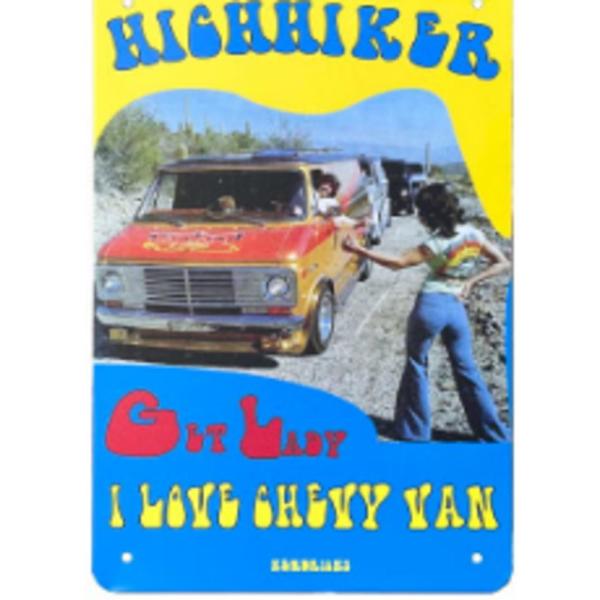 ショ161453 【送料無料】【アメリカン雑貨】ファンキーティンプレート【HICH HIKER】【USA】【アメキャラ】【店】【bar】【家】【トレー】【トレイ】【置き物】【小物】【インテリア】【雑貨】【グッズ】【かわいい】【送料無料】【ア...