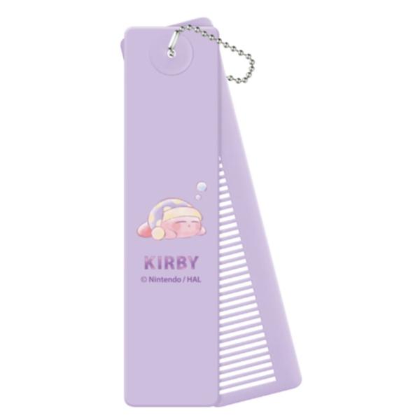 カミ305869【送料無料】　星のカービィ　2wayミラーコームスリープ　ゲーム　ゲームキャラ　カービー　任天堂　クシ　ブラシ　鏡　ヘアケア　美容　コスメ　雑貨　グッズ　かわいい【送料無料】　星のカービィ　2wayミラーコームスリープ　ゲー...