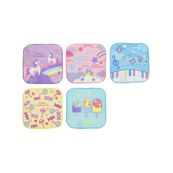 ■サイズ・仕様■ ◆サイズ：約15×15cm◆素材：綿100％◆セット内容：ミニタオル 5枚組 ■当商品について■ ＊在庫状況により入荷待ち ・欠品になる場合がございます。 予めご了承下さいますようお願いいたします。