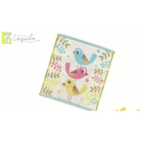 ■説明■【インゲラ・アリアニウス】ウォッシュタオル【フラワーバード】【イラスト】【タオル】【北欧】【デザイン】【デザイナー】【スウェーデン】【グッズ】【たおる】【かわいい】スウェーデンを代表するイラストレーター！Ingela P. Arrh...