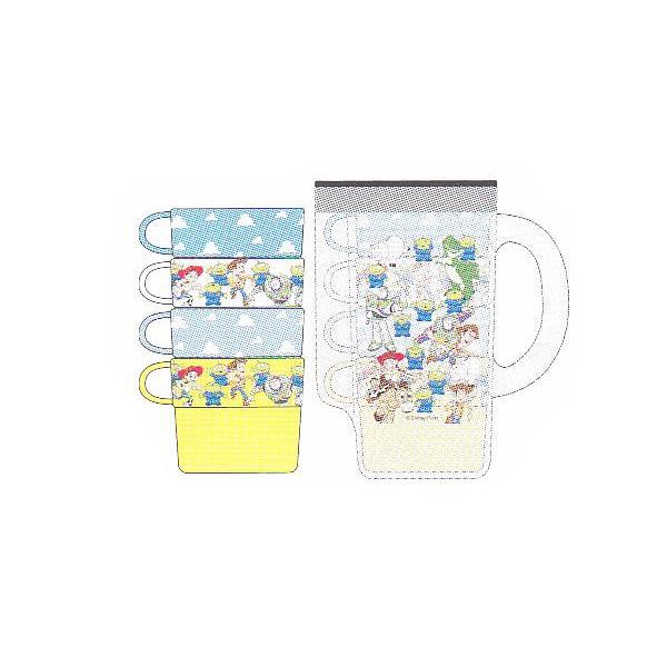■説明■【ピクサーキャラクター】ケース付きスタッキングコップ4Pセット【LEISURE】【トイストーリー】【エイリアン】【ピクサー】【ディズニー】【映画】【コップ】【カップ】【食器】【ドリンク】【レジャー】【グッズ】【かわいい】ディズニーの...