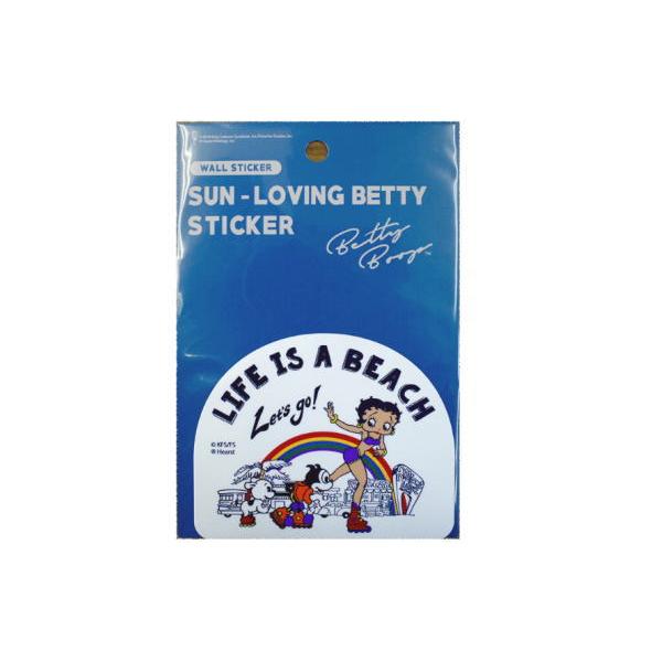 【アメリカン雑貨】【Betty Boop】サインステッカー【LIFE IS BEACH】【海】【ベティ・ブープ】【ベティ】【STICKER】【シール】【雑貨】【アメリカ雑貨】【アメリカ】【USA】【かわいい】【おしゃれ】【アメリカン雑貨】【...