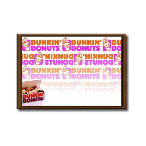 ■説明■ダンキンドーナツ【Dunkin' Donuts】【Mサイズ】大き目のイラスト ピクチャーフレーム！インテリアにどうぞ♪アメリカの香りがする商品を揃えました♪企業ロゴやキャラクター！どれもCOOLです♪今回は35 ！置いておくだけでお...