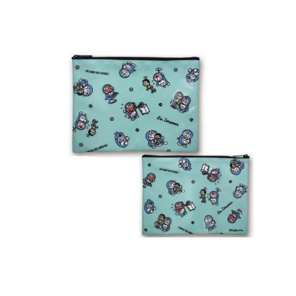 トシID-PO006【ドラえもん】ポーチ【初期ドラえもんとのび太】【ちらし】【どらえもん】【ドラエモン】【ドラちゃん】【アニメ】【テレビ】【漫画】【映画】【ケース】【入れ物】【小物入れ】【ミニポーチ】【雑貨】【グッズ】【かわいい】【ドラえも...