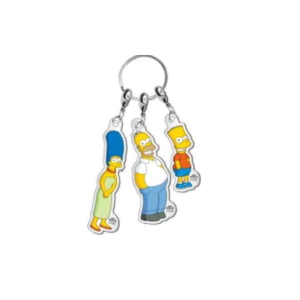 マリMSPS-031   【ザ・シンプソンズ】【The Simpsons】3連アクリルキーホルダー【ペアレンツ】【シンプソンズ】【アメリカ】【キャラクター】【アニメ】【アメキャラ】【USA】【キーホルダー】【キーリング】【鍵】【チャーム】【...