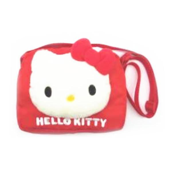 ナカ161642-21 　【サンリオキャラクター】キッズショルダー【レッド】【ハローキティ】【キティちゃん】【キティ】【きてぃ】【サンリオ】【かばん】【鞄】【カバン】【バッグ】【ショルダーバッグ】【ポシェット】【子供】【お出かけ】【雑貨】【...