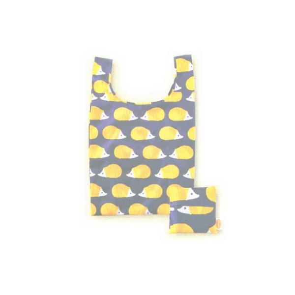 マル6025009400　【アノラック】【ANORAK】エコバッグ【ヘッジホッグスエコ】【ハリネズミ】【HEDGEHOGS】【イギリス】【デザイン】【デザイナー】【ブランド】【かばん】【鞄】【カバン】【バッグ】【エコ】【買い物】【お出かけ】...