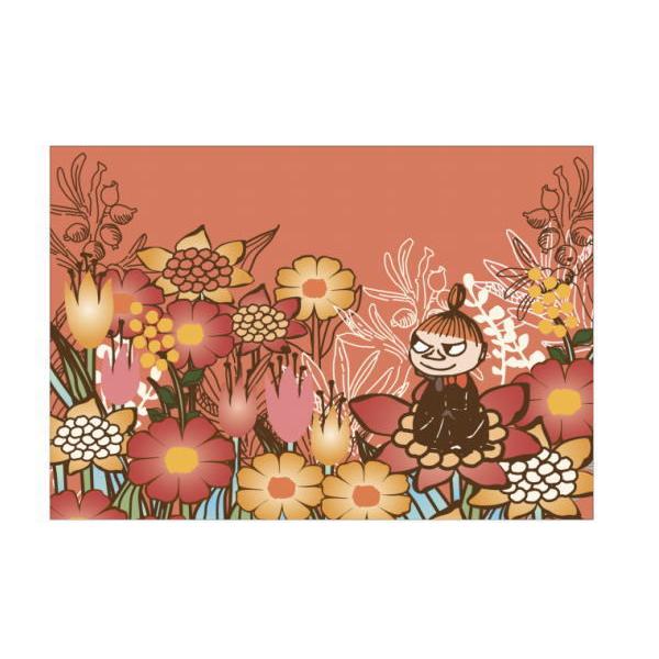 【発売日：2026年02月28日】マル1425014000　【ムーミン】【Moomin】ランチョンマット【花と一緒に】【ミイ】【リトルミイ】【アニメ】【絵本】【キャラクター】【マット】【敷物】【お食事】【キッチン】【雑貨】【グッズ】【かわい...