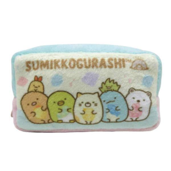 ケイSG-MPC2-YN  【すみっコぐらし】ミニポーチ【ブルー】【横並び】【すみっこぐらし】【サンエックス】【すみっこ】【すみっコ】【ゆるキャラ】【小物入れ】【ポーチ】【ケース】【ミニケース】【文房具】【メイク】【化粧】【コスメ】【雑貨】...