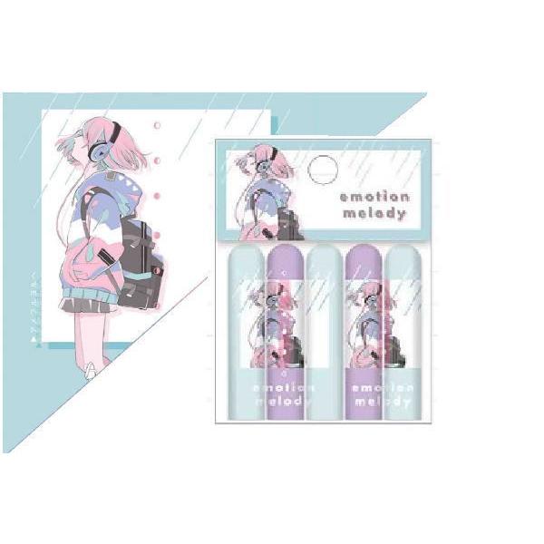 カミ201721  【日本製】【オリジナル】【ジブンマニア】鉛筆キャップ【EMOTION MELODY】【女の子】【ガールズ】【キャップ】【ふた】【フタ】【蓋】【筆記用具】【文房具】【学校】【塾】【勉強】【雑貨】【グッズ】【かわいい】【日本...