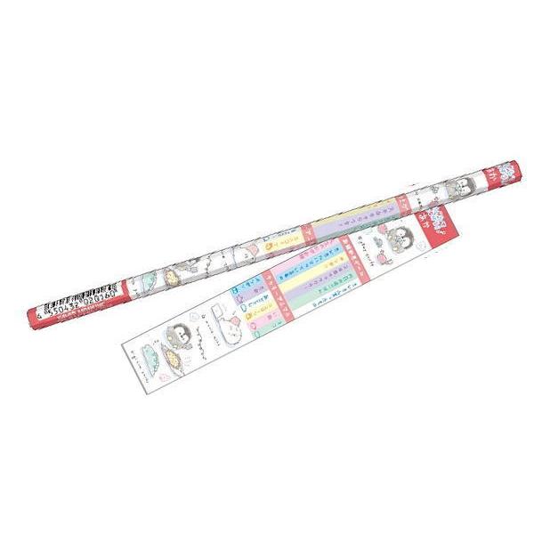 カミ202016  【日本製】【オリジナル】うらない六角軸えんぴつ【赤】【UMITOMO】【海】【マリン】【動物】【アニマル】【鉛筆】【えんぴつ】【エンピツ】【占い】【うらない鉛筆】【筆記用具】【文房具】【学校】【塾】【勉強】【雑貨】【グッ...