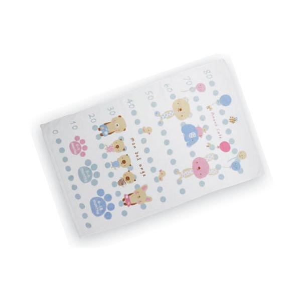 モン551143 【日本製】【アナノカフェ】【Anano Cafe】ベビー身長計タオル【ブルー】【動物】【アニマル】【AC】【アナカフェ】【タオル】【バスタオル】【たおる】【湯上り】【ギフト】【お祝い】【プレゼント】【赤ちゃん】【ベビー】【...