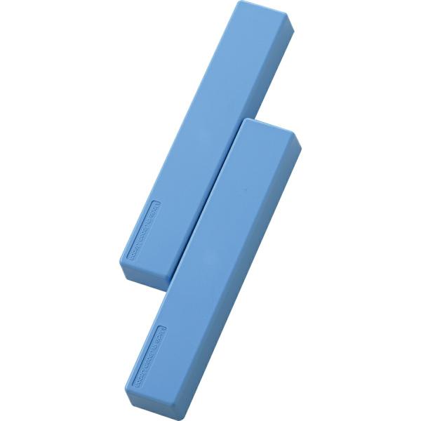 KC47-903　【送料無料】文鎮2本組【送料無料】文鎮2本組作品創作時にお使いいただけるように、適度な重さと品格のあるデザインを基準に制作致しました。左右の押えができる、2本組文鎮です。男の子も女の子も使いやすい空色。素材・色・型：鉄・A...