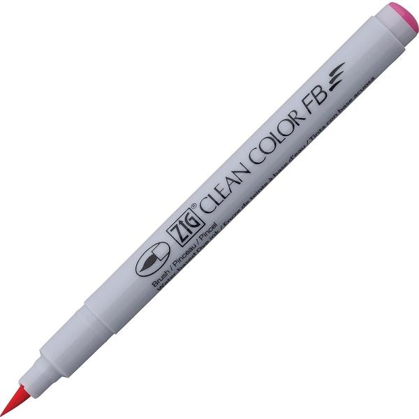 FB-6000T-025　【送料無料】ZIG クリーンカラーFB【送料無料】ZIG クリーンカラーFB色塗りしやすい軟筆タイプのカラー筆ぺん。マンガやイラストなどに使えます。全47 色＋ブレンダー。素材・色・型：本体：PP／キャップ：PP／...