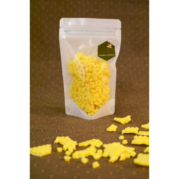 純粋みつろう蜜蝋 みつろう お菓子作り コスメ ミツロウラップ キャンドル自由研究 バーム 抗菌 抗炎症作用 潤い