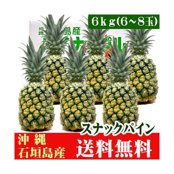 【発売日：2026年05月10日】【2026年産 石垣島スナックパイン予約受付中】　今年も石垣島より甘~いパインお届けいたします！ ※発送時期は、４月下旬〜５月下旬の収穫期間にご注文順に順次発送になります。　配達日指定などはできませんのでご...