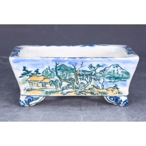 サイズ：横幅約10.7cm×奥行約7.8cm×高さ約4.3cm※成形中の窯ヒビがございます。写真を良くご確認の上、ご購入下さいませ。※商品画像については、モニターによって色味が若干異なります事ご了承ください。【商品について】　・新しいのもの...