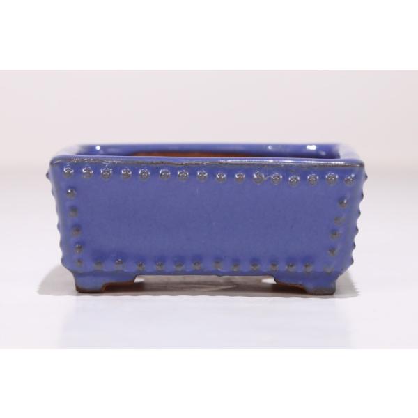 盆栽　鉢　常滑　陶器　泥　山野草　和鉢サイズ：横幅約8.0cm×奥行約6.0cm×高さ約3.4cm（多少の誤差が生じる場合があります。ご了承ください。）※商品画像については、モニターによって色味が若干異なります事ご了承ください。【商品につい...