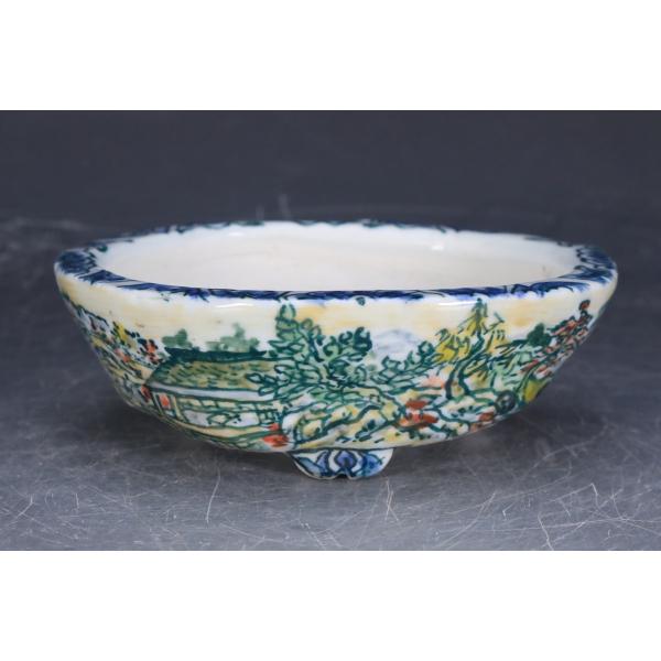 サイズ：横幅約11.0cm×奥行約9.4cm×高さ約3.8cm※成形中の窯ヒビがございます。写真を良くご確認の上、ご購入下さいませ。※商品画像については、モニターによって色味が若干異なります事ご了承ください。【商品について】　・新しいのもの...