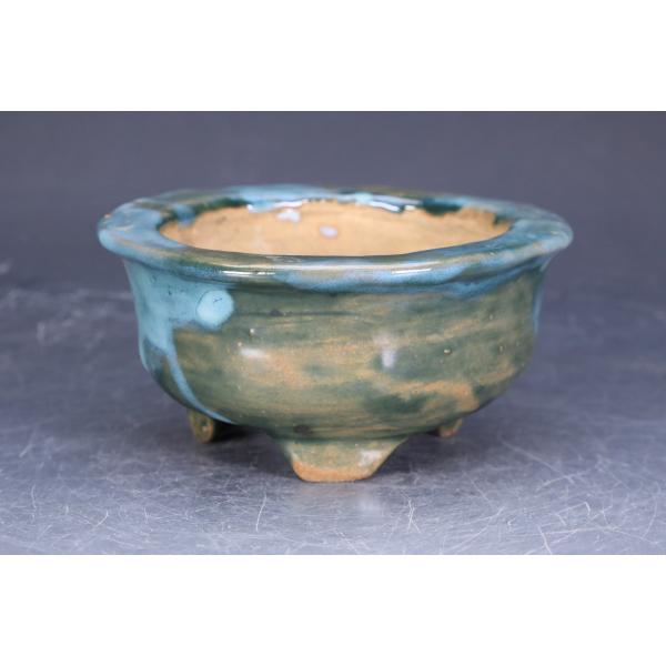 サイズ：横幅約11.4cm×奥行約10.9cm×高さ約5.6cm（多少の誤差が生じる場合があります。ご了承ください。）※嵐山鉢特有の窯ヒビがある場合がございます。　 写真をご確認の上ご購入お願い申し上げます。※商品画像については、モニターに...