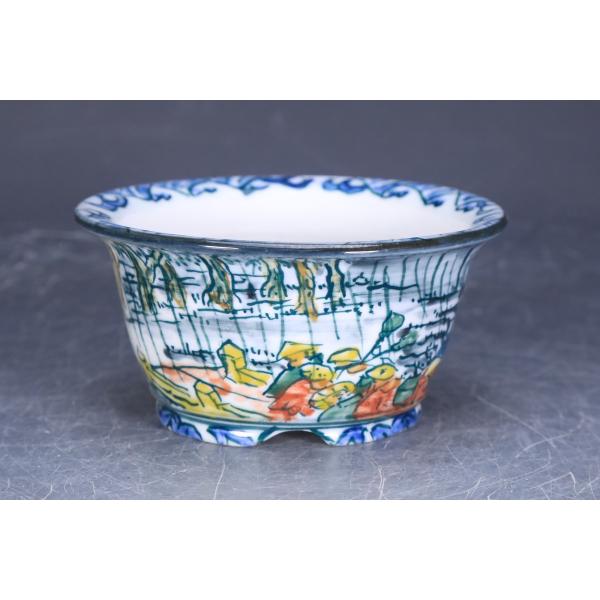 サイズ：横幅約9.3cm×奥行約9.3cm×高さ約4.7cm※商品画像については、モニターによって色味が若干異なります事ご了承ください。※窯ヒビがある場合がございます。写真をご確認の上ご購入ください。【商品について】　・新しいのものから大変...