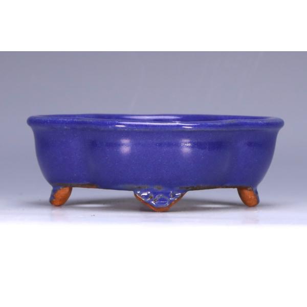 盆栽　鉢　常滑　陶器　泥　山野草　和鉢サイズ：横幅約8.5cm×奥行約7.1cm×高さ約3.0cm（多少の誤差が生じる場合があります。ご了承ください。）※商品画像については、モニターによって色味が若干異なります事ご了承ください。【商品につい...