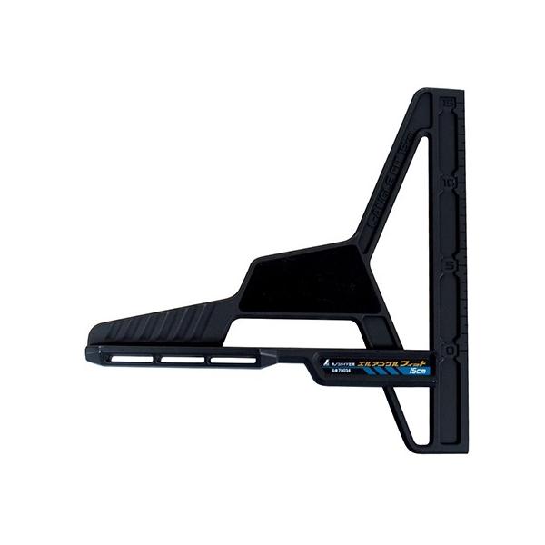 【特長】●高さ9mmの突き当てで、ツーバイ材などの面取り材やフロア材などにしっかり突き当てられます。●突き当て部が長く、電気丸ノコのモーターを気にせずしっかり固定できます。●ツーバイ材・野物材・造作材などの切断に最適な長さです。●ガイドの裏...