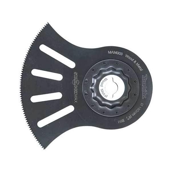 ※取付規格はスターロックマックスです。スターロックは取付けできません。【仕様】●刃幅（mm）：100●刃長（mm）：50●山数：15●材質：バイメタル●用途：木工・PVC管・際切り【メール便について】■こちらの商品は1梱包で6個まで同梱可能...