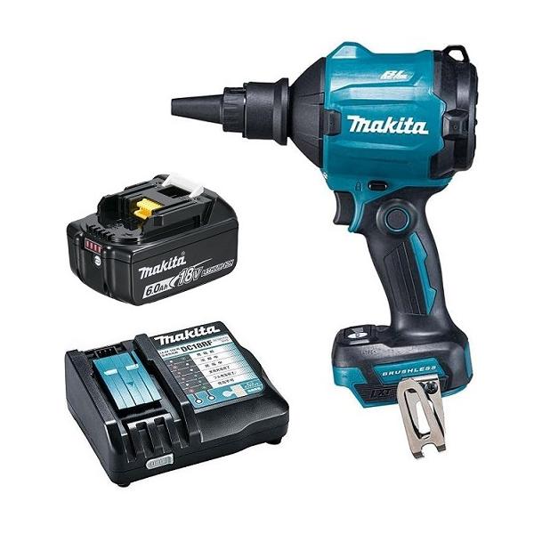 AS180DZ(バッテリ・充電器別売)+バッテリBL1860B(18V・6.0Ah)+充電器DC18RFを当店でセットにしました！【仕様】■最大真空度(kPa)※1：10.3■風速(m/s)※2：200（最大）163（平均）■最大風圧(kP...