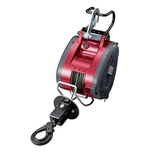 【仕様】■最大吊揚荷重：130kg■揚程：(ワイヤー21m仕様) 20m(ワイヤー31m仕様) 30m■吊揚速度：38cm/s■電源：単相100V■電流：12A■消費電力：1,100W■電源コード：5m■質量：12.3kg■サイズ：奥行20...