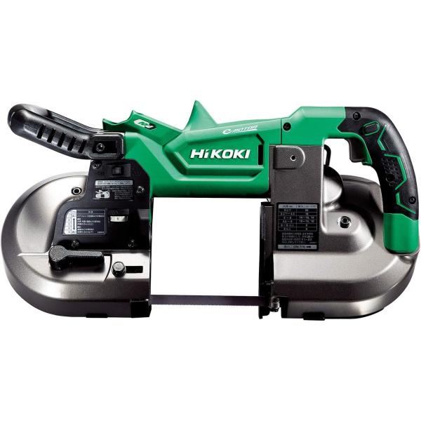 ハイコーキ(HiKOKI)正規販売店です！【仕様】■最大切断能力丸パイプ：〓120mm角パイプ（幅×高さ）：127 × 120mm■帯のこ寸法（周長×幅×厚さ）：1,130 × 12.5 × 0.5mm■帯のこ周速：1.0〜3.2m/s（6...