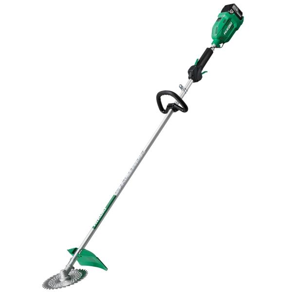 【仕様】■刈刃：チップソー（外径230mm×内径25.4mm×刃数34）■取付ねじ径：左M10■ 機体寸法(全長×全高×全幅)：1,800×214×220mm■質量※1：3.4kg■使用可能蓄電池※2：リチウムイオン電池18V（BSL18X...