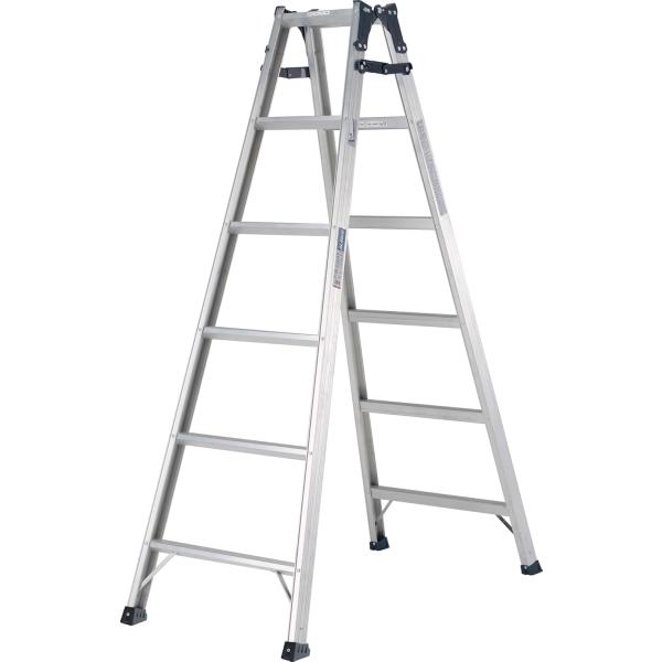両面ワイドステップ55mm幅広踏ざんと、耐久性と安全性をアップさせた、はしご兼用脚立の新型スタンダードモデル【仕様】■天板高さ（m）:1.70■有効高さ［使用最大高さ］（m）:1.40■はしごの長さ（m）:3.60■はしごの接点（m）:2....