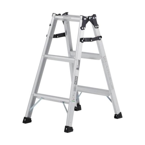 両面ワイドステップ55mm幅広踏ざんと、耐久性と安全性をアップさせた、はしご兼用脚立の新型スタンダードモデル【仕様】■天板高さ（m）:0.82■有効高さ［使用最大高さ］（m）:0.52 ■はしごの長さ（m）:1.75 ■はしごの接点（m）:...