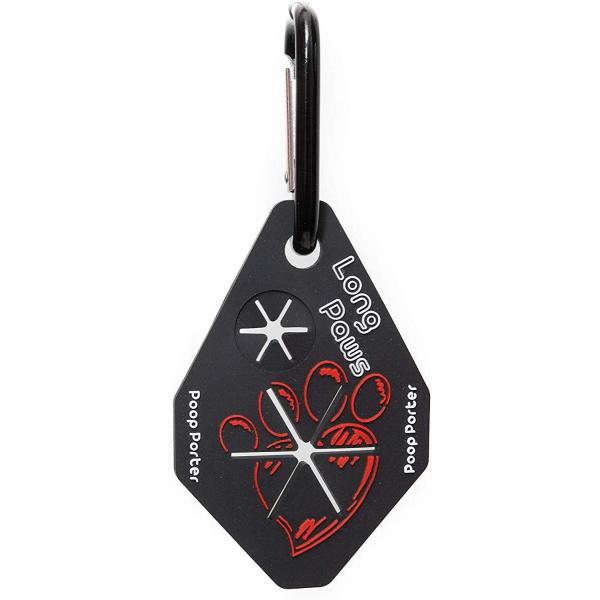 散歩に大活躍！スマートに必要な分だけ持って散歩にGO!使用済プーバッグを衛生的に持ち運び可能２箇所の通し穴は、使用前（済）で使い分けができるのでとっても便利カラビナ付きでリードに引っ掛けるだけ【タイプ】ブラック【留め具】カラビナ【企画】イギ...