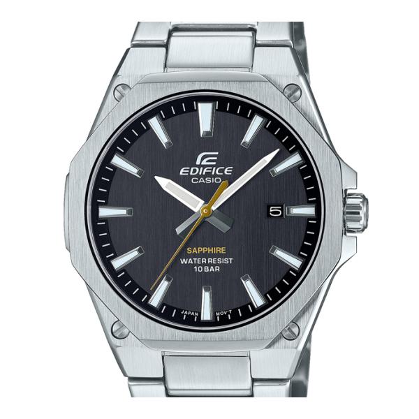 　3-Hand Analog EFR-S108DJ-1AJF 価格 ￥22,000（税込） EDIFICE EFR-S108シリーズは7.8mmという薄型ケースを採用した3針アナログモデルで、装着感の良さが大きな特長です。　8角形のフラット...