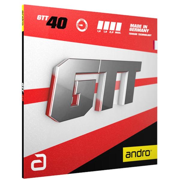 GTT40本体価格￥3,500+税優れたコントロール性能と心地良い打球感を有するラバー!回転とコントロールのバランスが良く、様々なプレーで性能を発揮。ソフトスポンジと回転をかけやすいトップシートの組み合わせにライトテンションをプラス。高弾性...