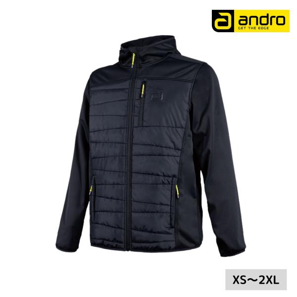 【発売日：2025年04月01日】2種類の異なる素材で構成された撥水機能付きジャケット（胴体部分）。【サイズ（ヨーロッパサイズ）】XS・S・M・L・XL・2XL【素材】ポリエステル100%【洗濯取り扱い注意】・表裏反対にして洗濯をして下さい...