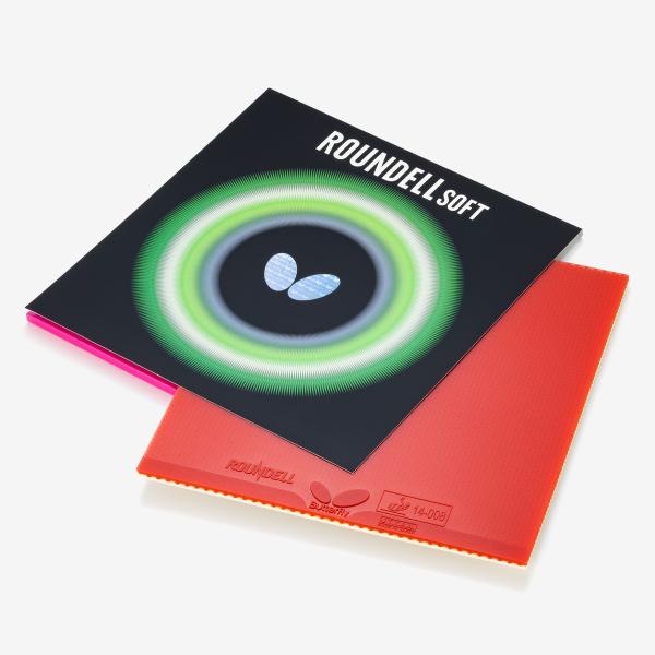 『ラウンデル』のシートに非常に軟らかいスポンジを組み合わせ、使いやすさを高めました。ソフトなスポンジ独特の高い打球音と優れたコントロール性能がプラスされ、打球の安定性を発揮。コントロール重視で安定感の高いプレーを目指す選手にお勧めです。商品...