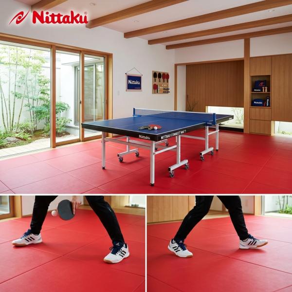 【送料別途計算】Tリーグ採用！1枚から導入可能なタイル型フロアマット。世界基準のグリップと視認性を手軽に再現。ITTF/JTTA公認。