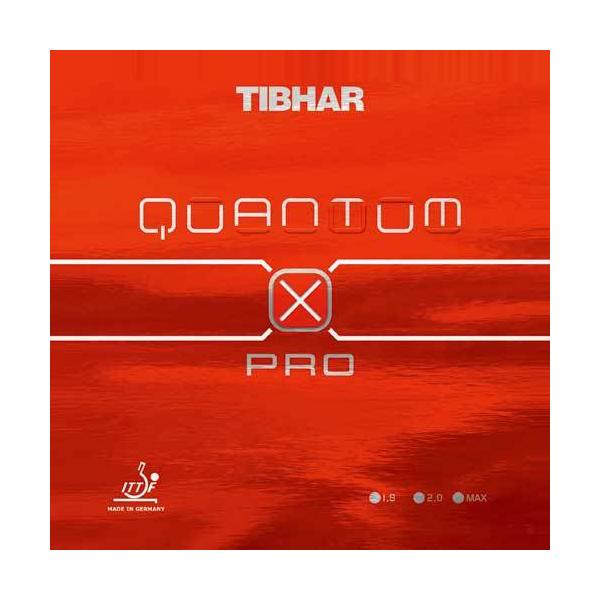QUANTUM X PROは現在の主流であるスピンテンション系のラバーで、ティバー独自のテクノロジーが存分に発揮されたニューモデルです。新トップシートは球持ちが非常に良く、強烈なスピンと高い弧線を描く理想的な弾道を実現。きめの細かいミディア...